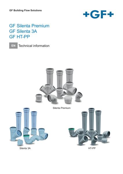GF Silenta 3A akustické odpadové potrubie | Uponor