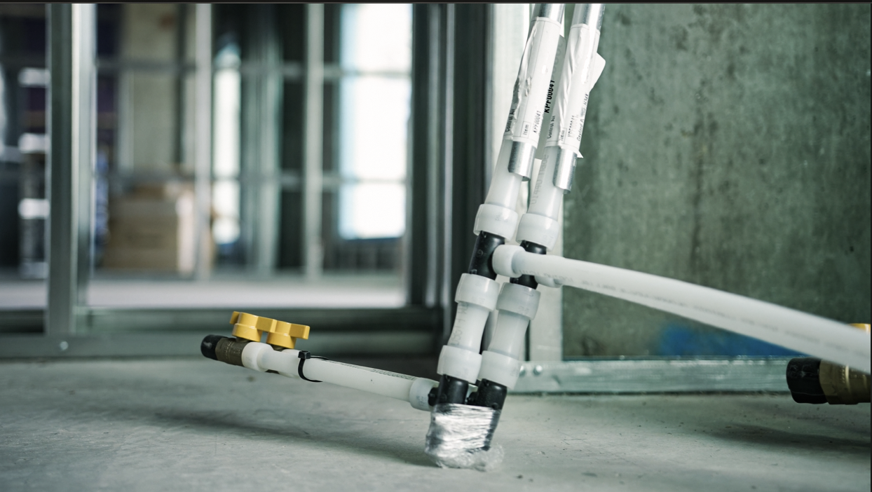 Uponor Prefabricated PEX Water Risers | Uponor