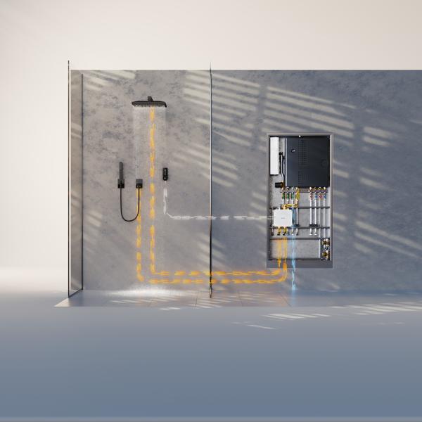 I Shower new standard of shower installation | Uponor